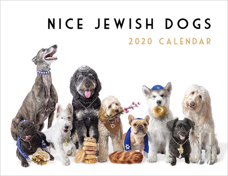 Nice Jewish Dogs 2020 Calendar Fundraising