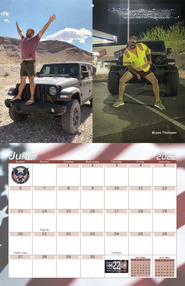 Dad Bods 2021 Calendar - Yearbox Calendars