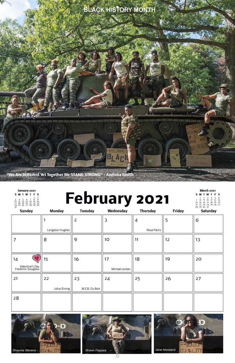 Dare to be DIFFERENT 2021 Calendar Fundraising