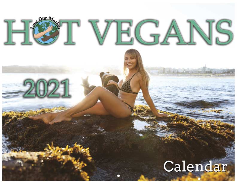 Hot Vegans 2021 Calendar Fundraising
