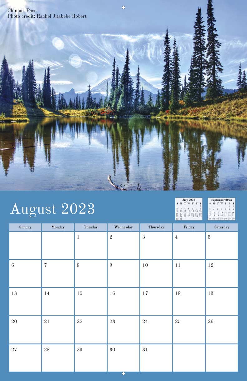 Washington Hikers and Climbers 2023 Calendar