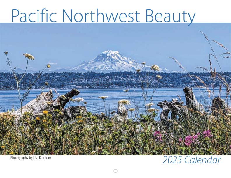 Pacific Northwest 2025 Calendar - Yearbox Calendars